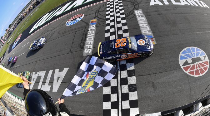 Joey Logano wins playoff opener at Atlanta in overtime - NASCAR