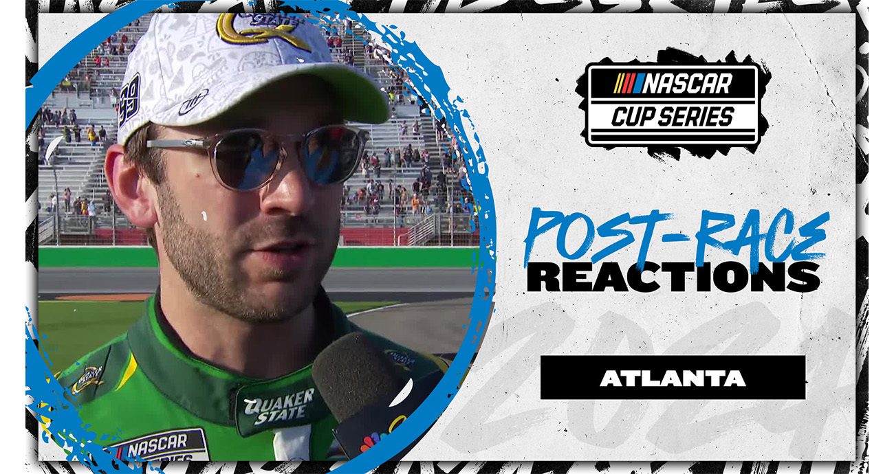 Suárez after falling short of Atlanta win: 'It's a little painful' - NASCAR