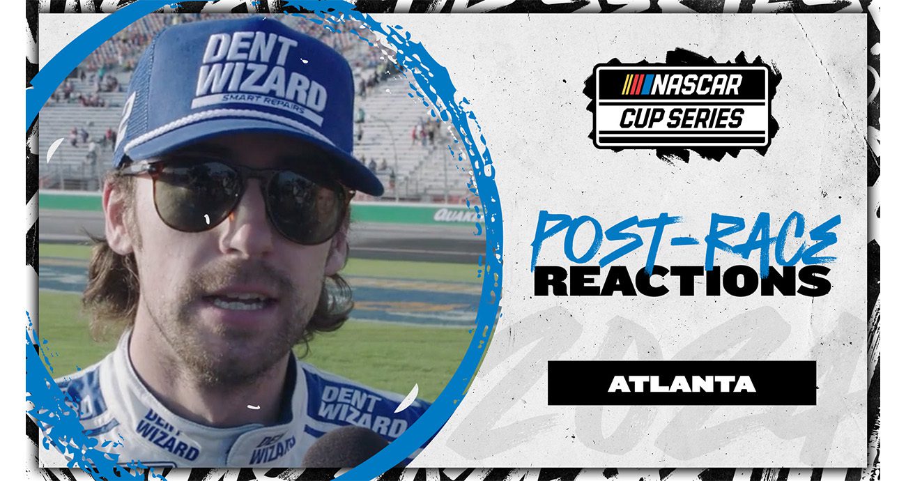 Ryan Blaney 'proud of the effort' at Atlanta after a wild race - NASCAR