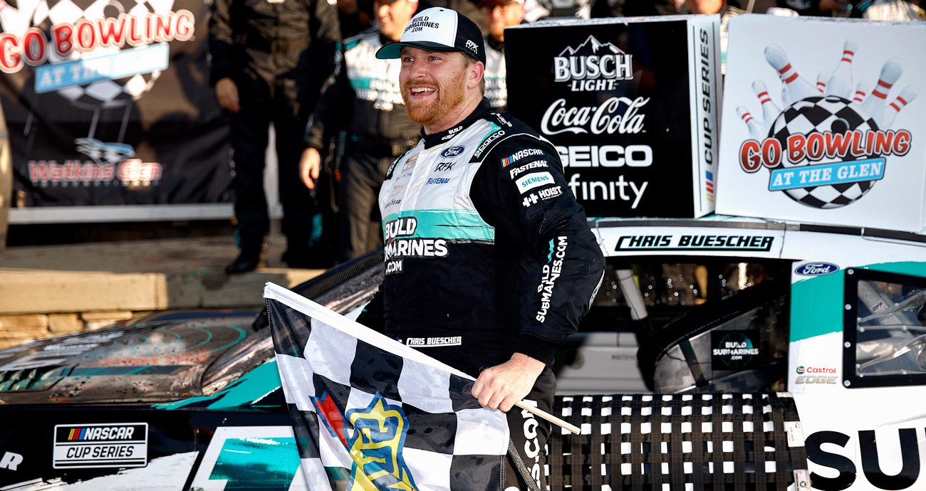 Buescher bumps past SVG, wins in OT at Watkins Glen | NASCAR