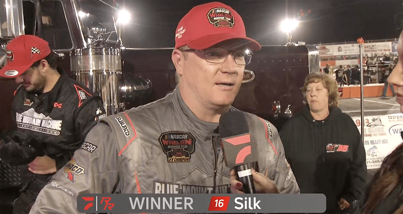 Ron Silk's Victory Lane interview from Riverhead Raceway - Official ...