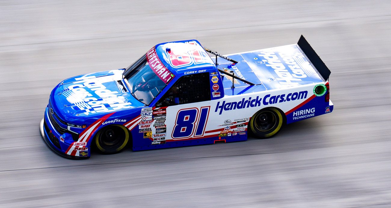 Corey Day ventures into NASCAR with Bristol truck debut - NASCAR