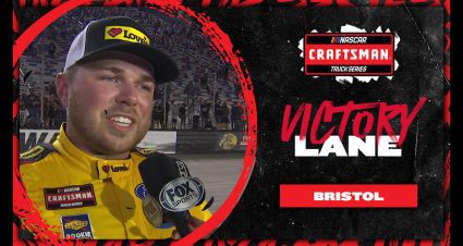 Riggs goes back-to-back with Bristol Trucks win - NASCAR