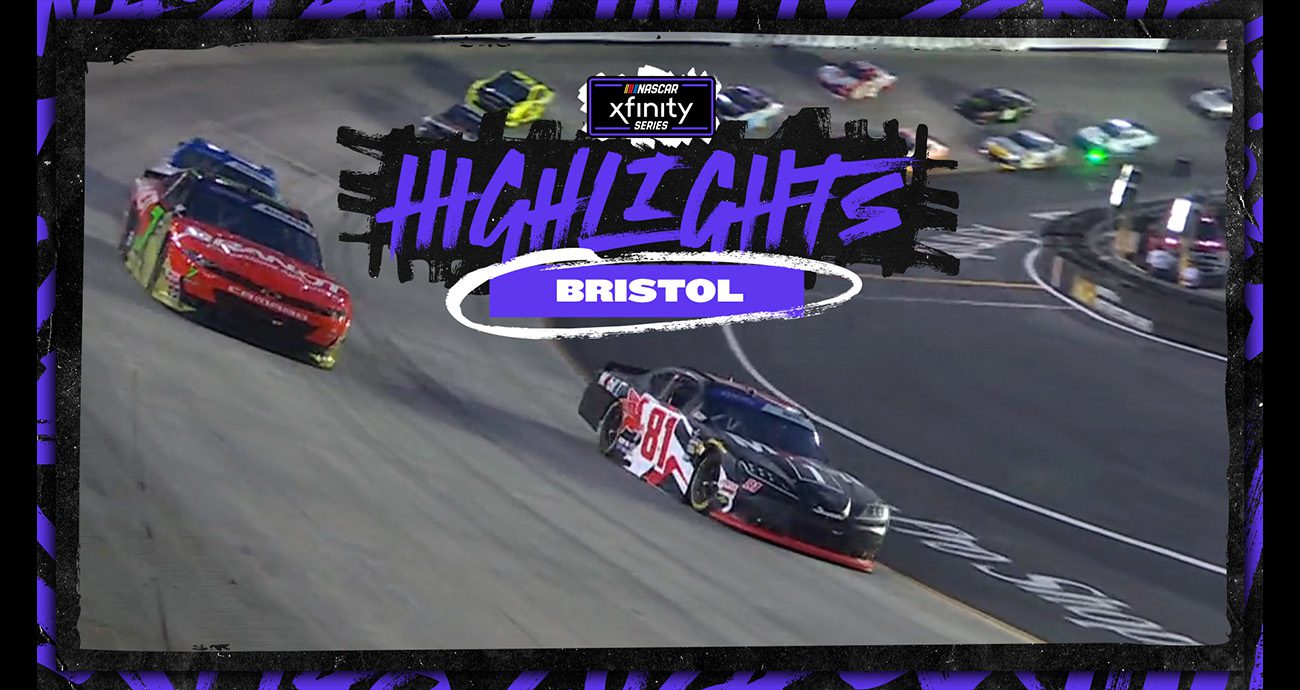 Chandler Smith takes green for Xfinity Series at Bristol - NASCAR