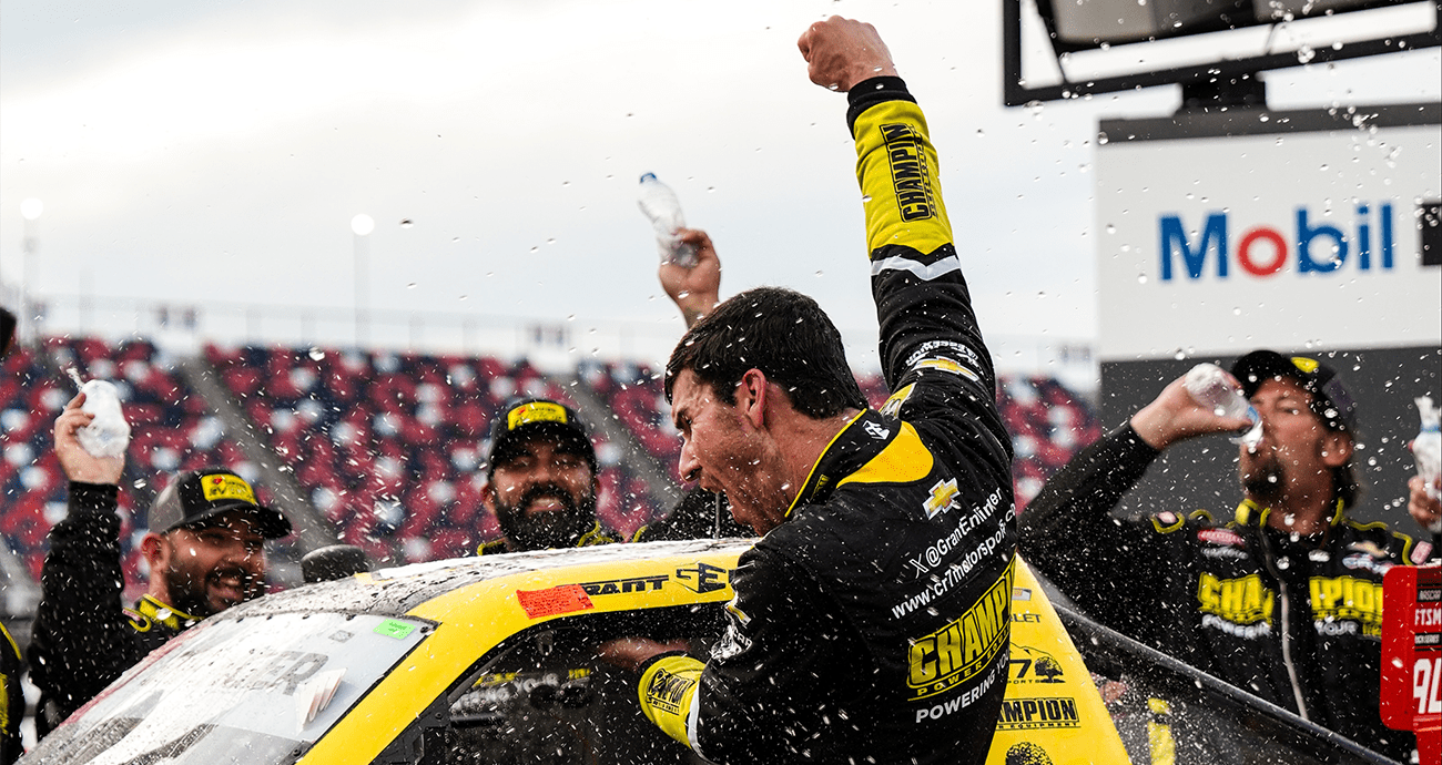 Enfinger wins Truck playoff race at Talladega - NASCAR