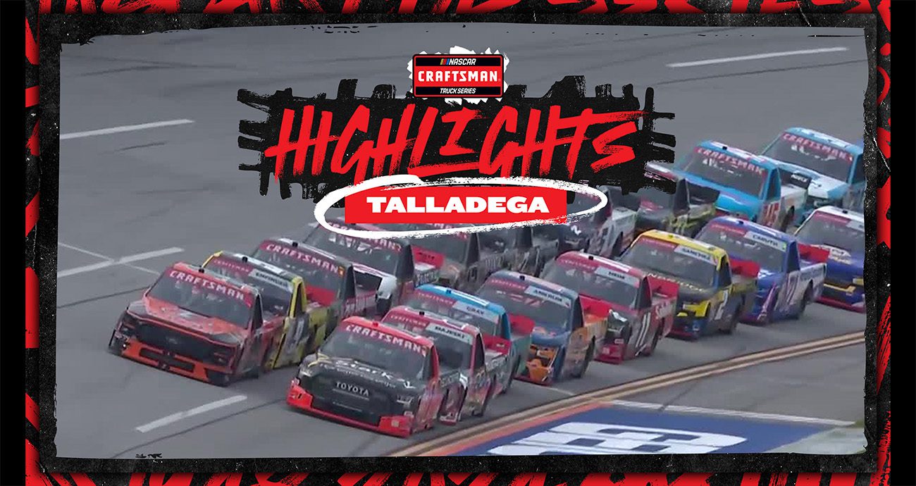 Green flag is out for Truck Series race at Talladega - NASCAR