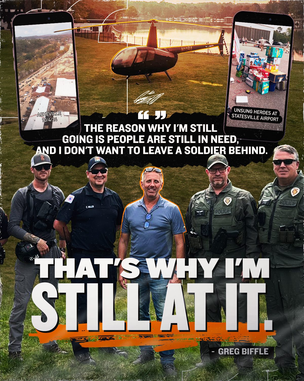 Greg Biffle: 'The mission continues' in Helene relief | NASCAR