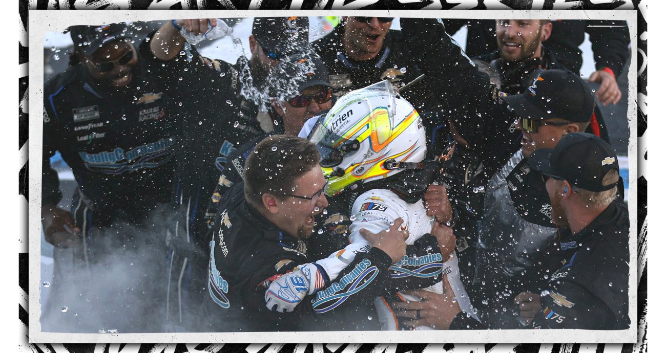 AJ Allmendinger holds off William Byron for Roval win | NASCAR