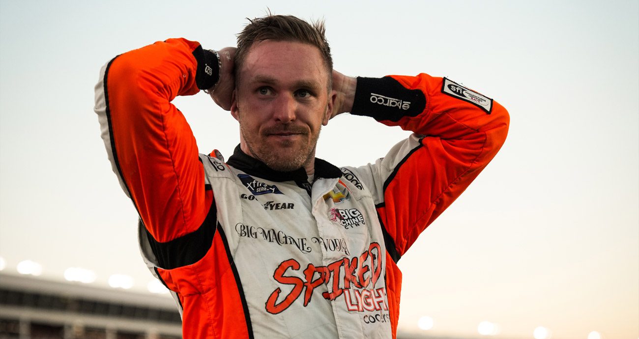 Parker Kligerman's playoff dreams slip away in OT restart - NASCAR