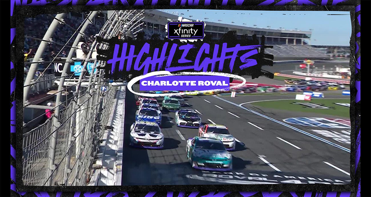 Green flag is out for Xfinity Series field at the Roval - NASCAR