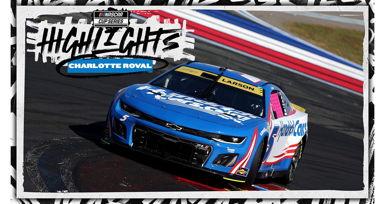 Closest finish in Cup history: Larson seizes Kansas win | NASCAR