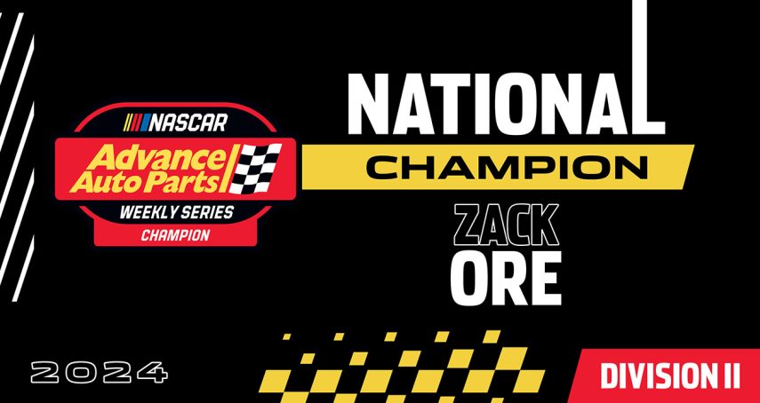 Zack Ore wins NASCAR Weekly Series Division II national title