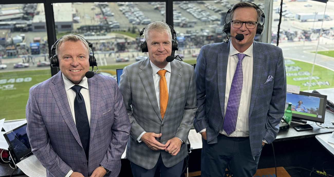 Leigh Diffey brings distinctive voice to NBC Sports booth | NASCAR