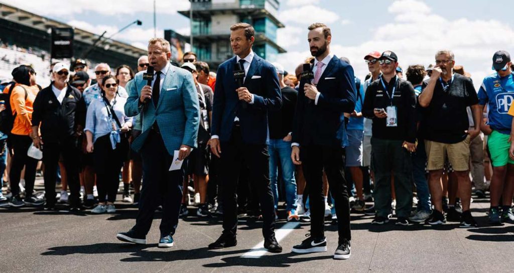 Leigh Diffey brings distinctive voice to NBC Sports booth | NASCAR