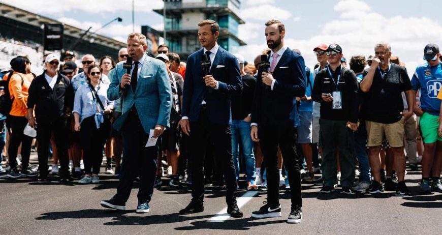 Leigh Diffey brings distinctive voice to NBC Sports booth | NASCAR