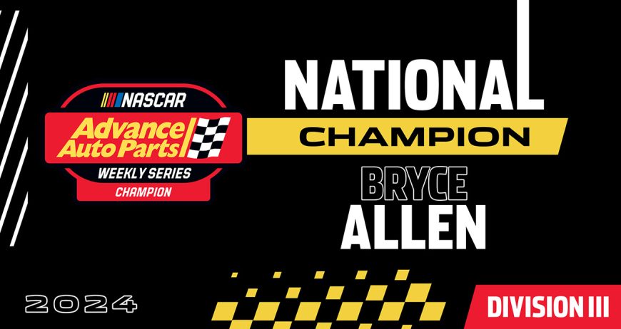 Bryce Allen wins Weekly Series Division III national championship