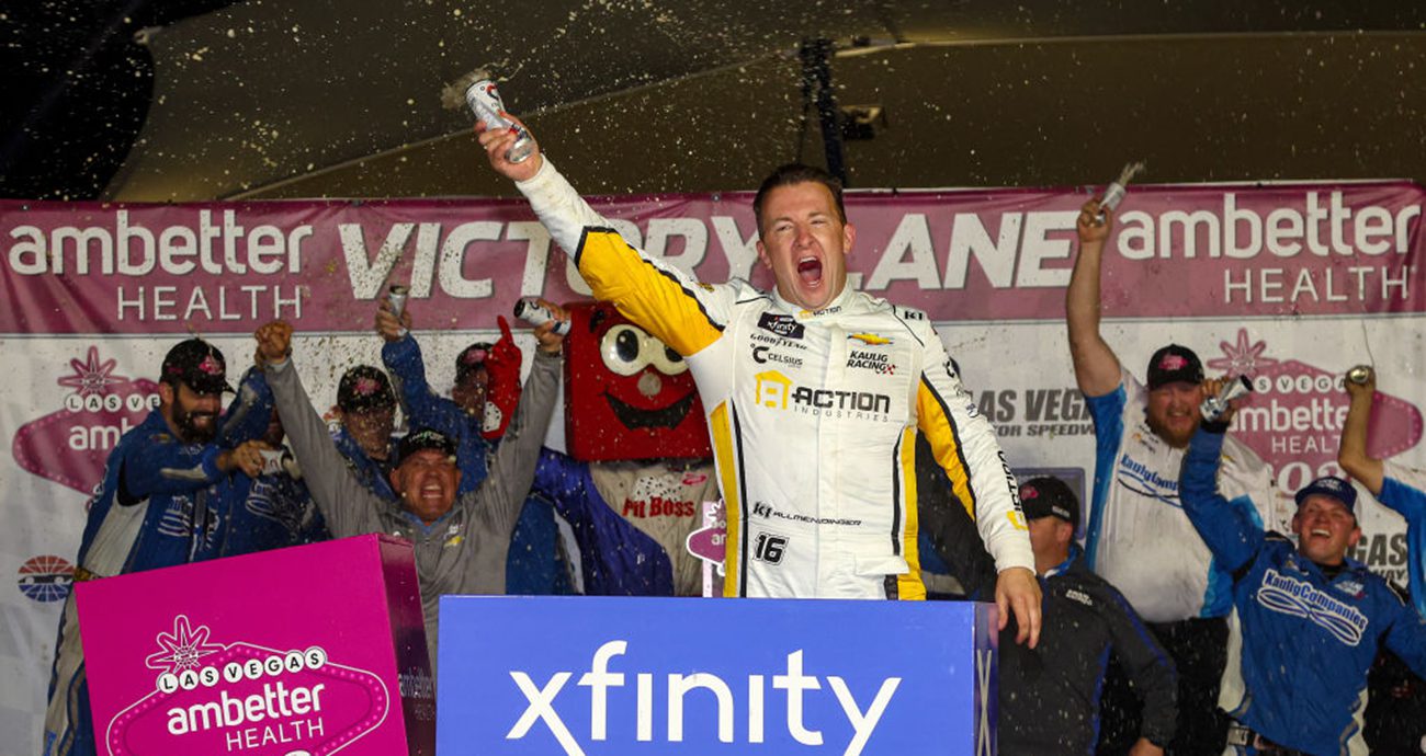 AJ Allmendinger wins Las Vegas, seals Xfinity title shot | NASCAR