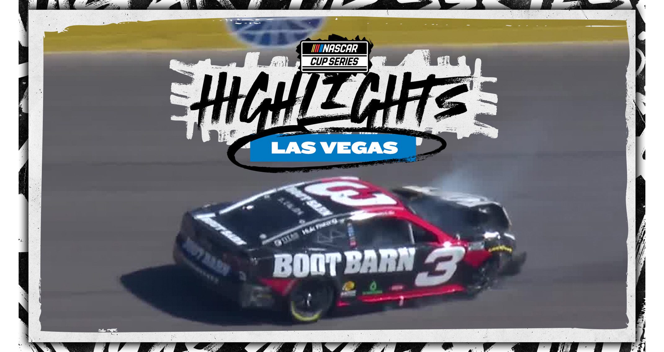 In-car: Austin Dillon's brutal Stage 1 hit at Las Vegas - NASCAR