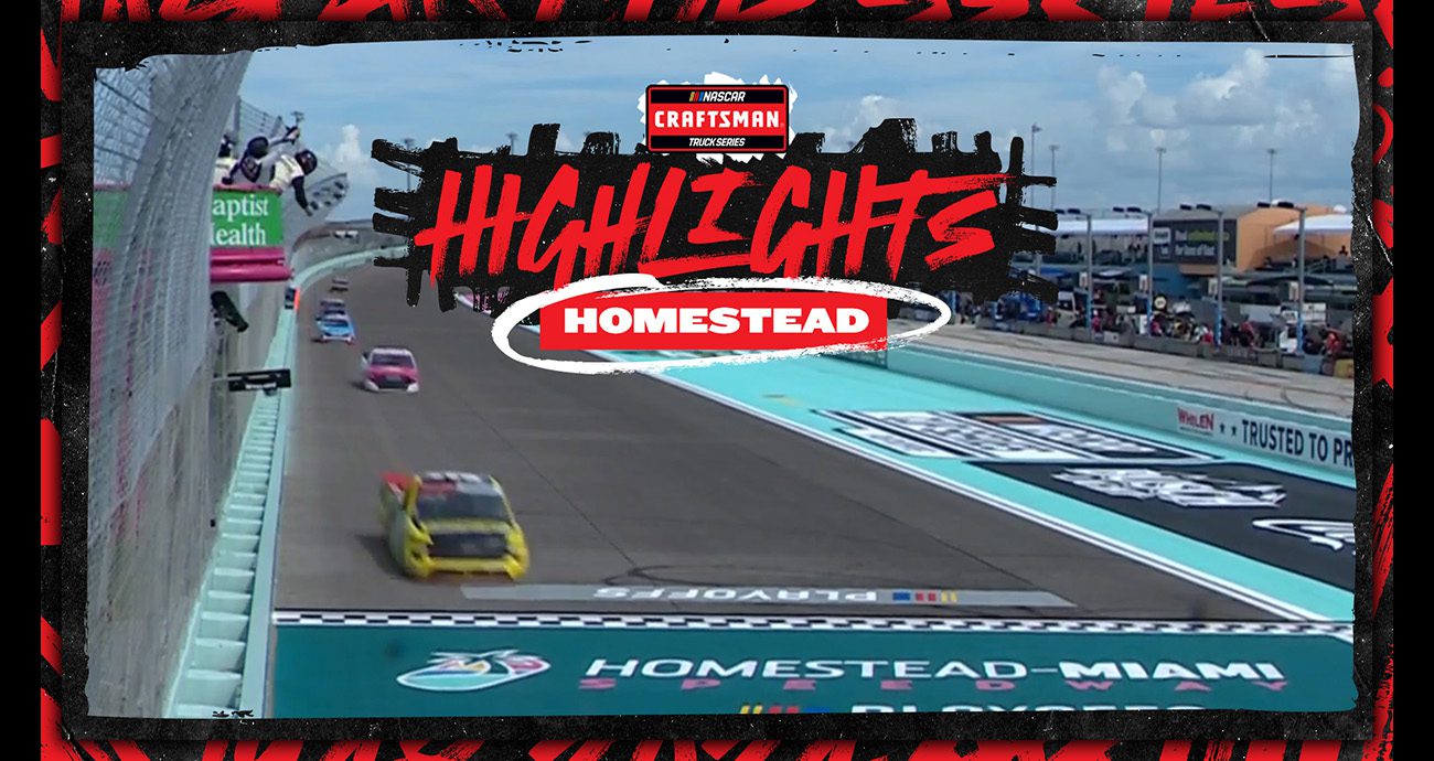 Back-to-back: Grant Enfinger triumphs at Homestead - NASCAR
