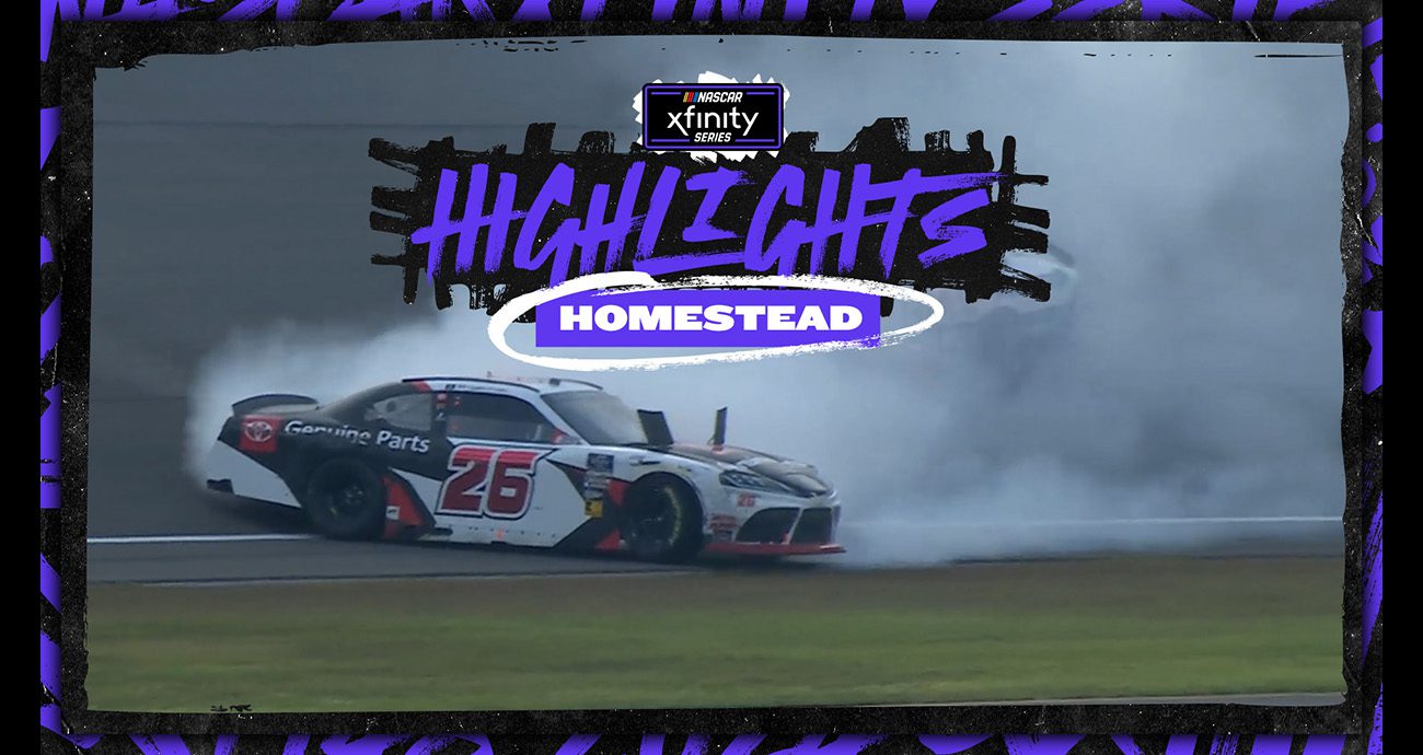 Josh Williams has tire go down, collects Ryan Truex - NASCAR