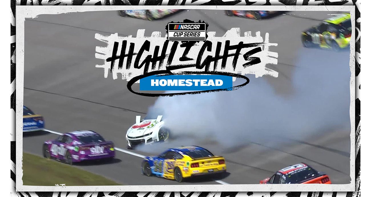 Justin Haley spins on opening lap at Homestead - NASCAR