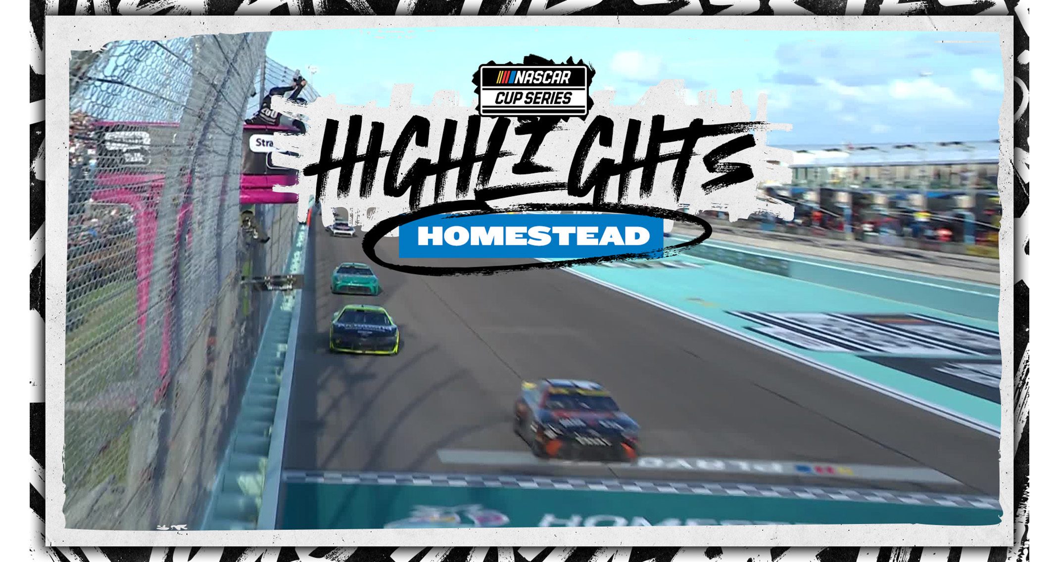 Tyler Reddick makes last-lap pass to win at Homestead | NASCAR