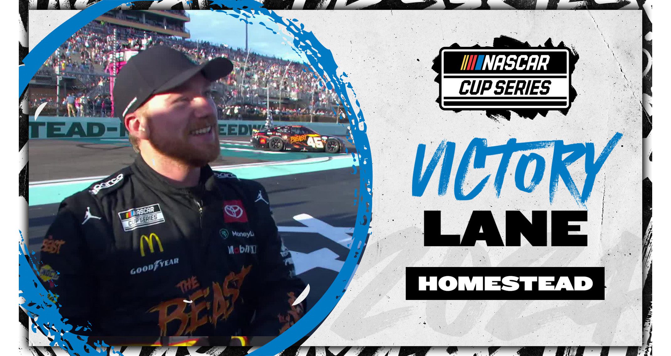 Tyler Reddick: 'No other choice' after Homestead win - NASCAR