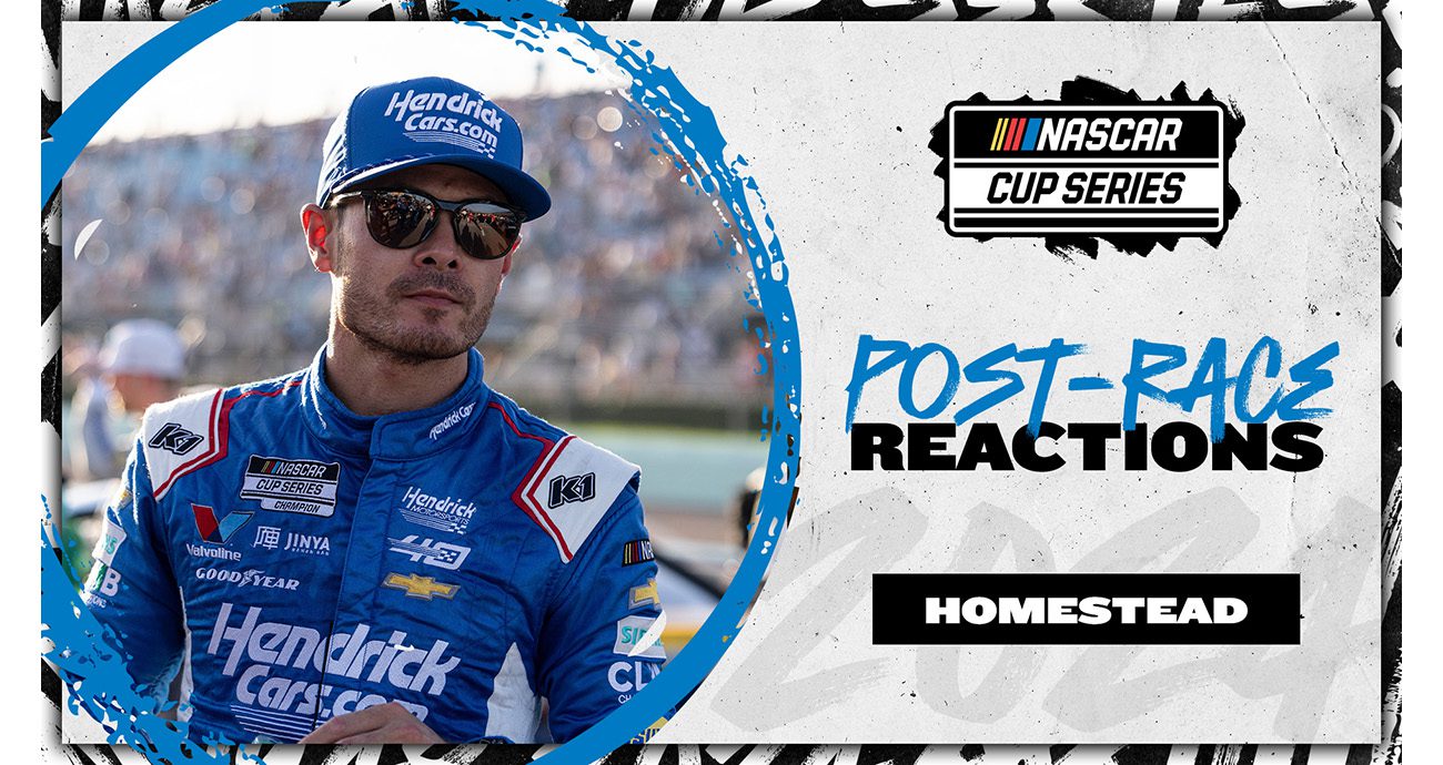 Kyle Larson: 'Great job rebounding' after cyclic day at Homestead-Miami ...