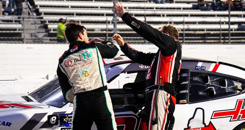 Custer, Chandler Smith scuffle on pit road at Martinsville | NASCAR