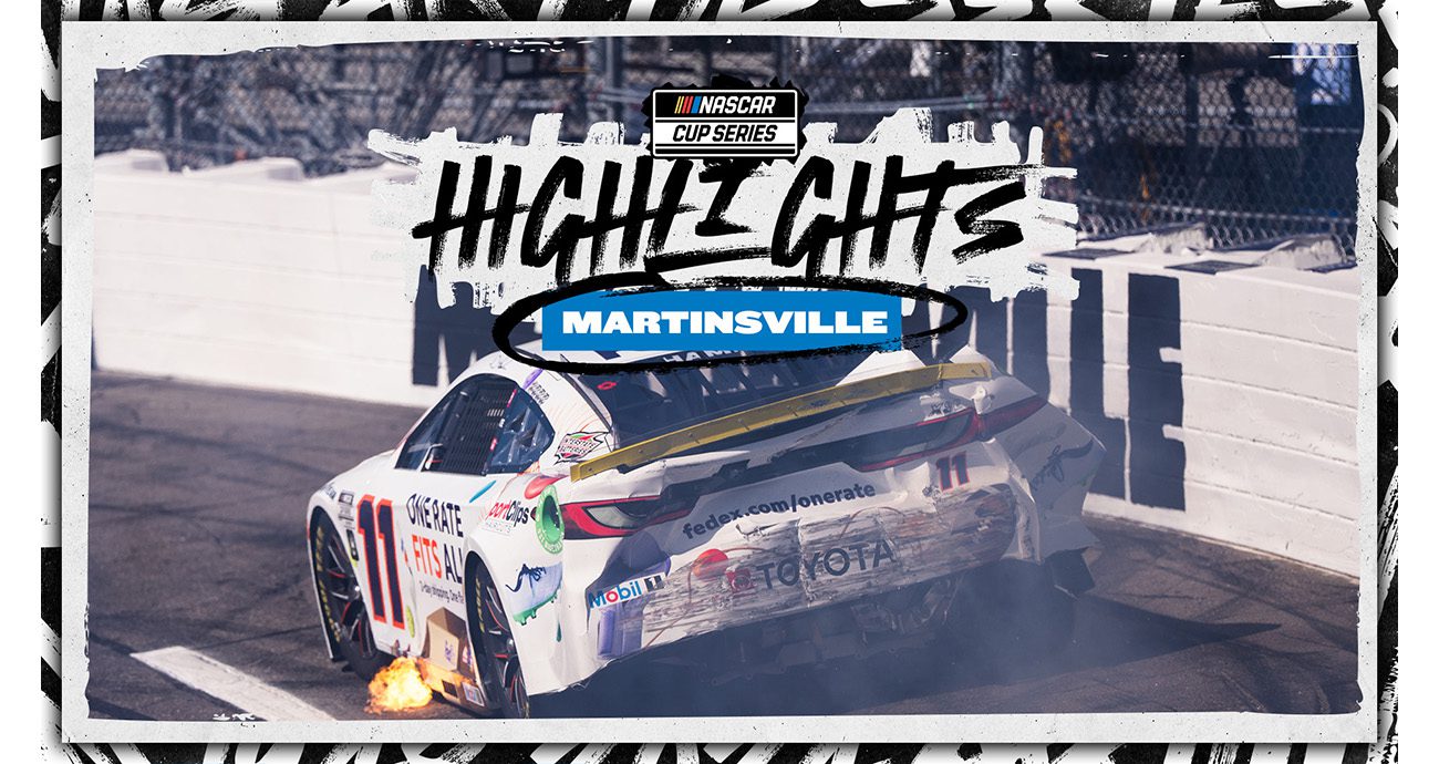 Denny Hamlin's No. 11 suffers major damage in practice | NASCAR