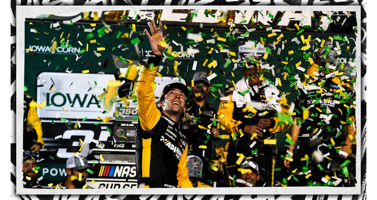 Ryan Blaney wins first Cup Series race at Iowa | NASCAR
