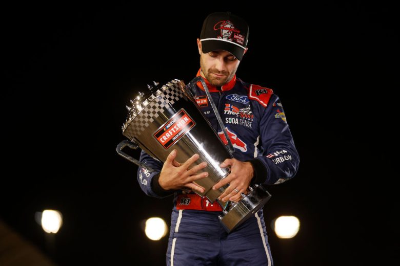 Portrait of champions: 2024 title winners, their trophies | NASCAR