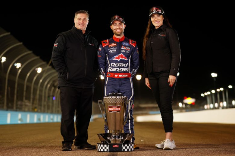 Portrait of champions: 2024 title winners, their trophies | NASCAR