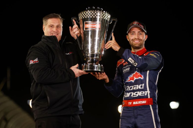 Portrait of champions: 2024 title winners, their trophies | NASCAR