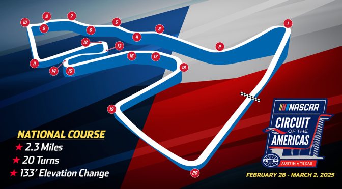 COTA to use ‘national’ layout for '25 NASCAR weekend | NASCAR