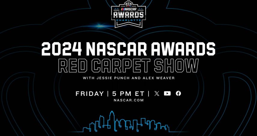Tune in: 2024 NASCAR Awards Red Carpet Show | NASCAR