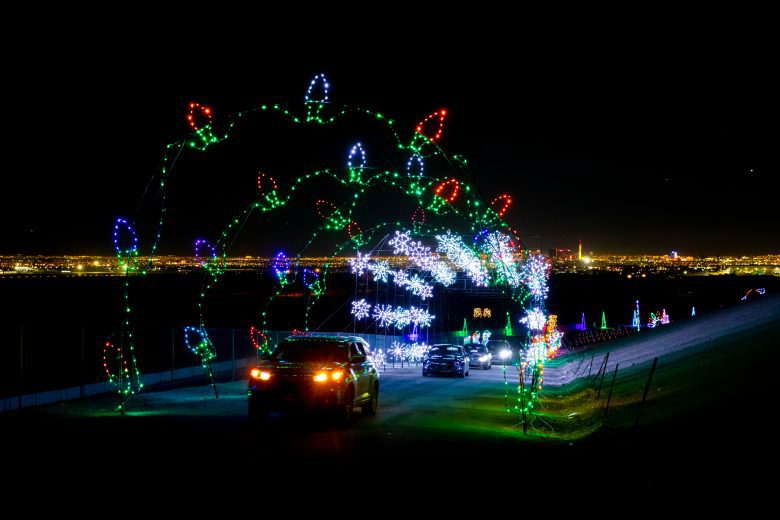 Holiday lights on display at tracks in 2024 | NASCAR