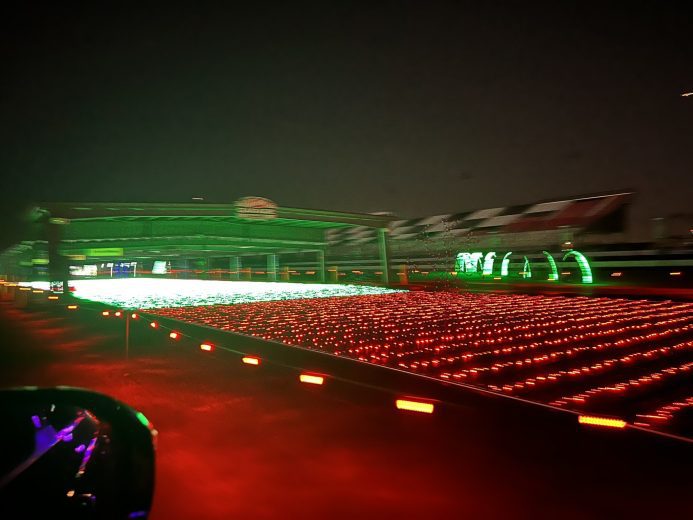 Holiday lights on display at tracks in 2024 | NASCAR