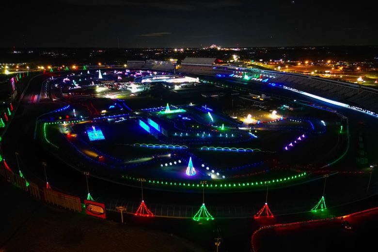 Holiday lights on display at tracks in 2024 | NASCAR
