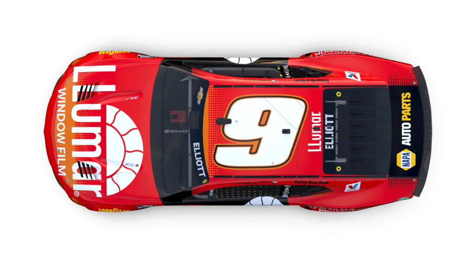 First look: Chase Elliott's 2025 LLumar paint scheme | NASCAR