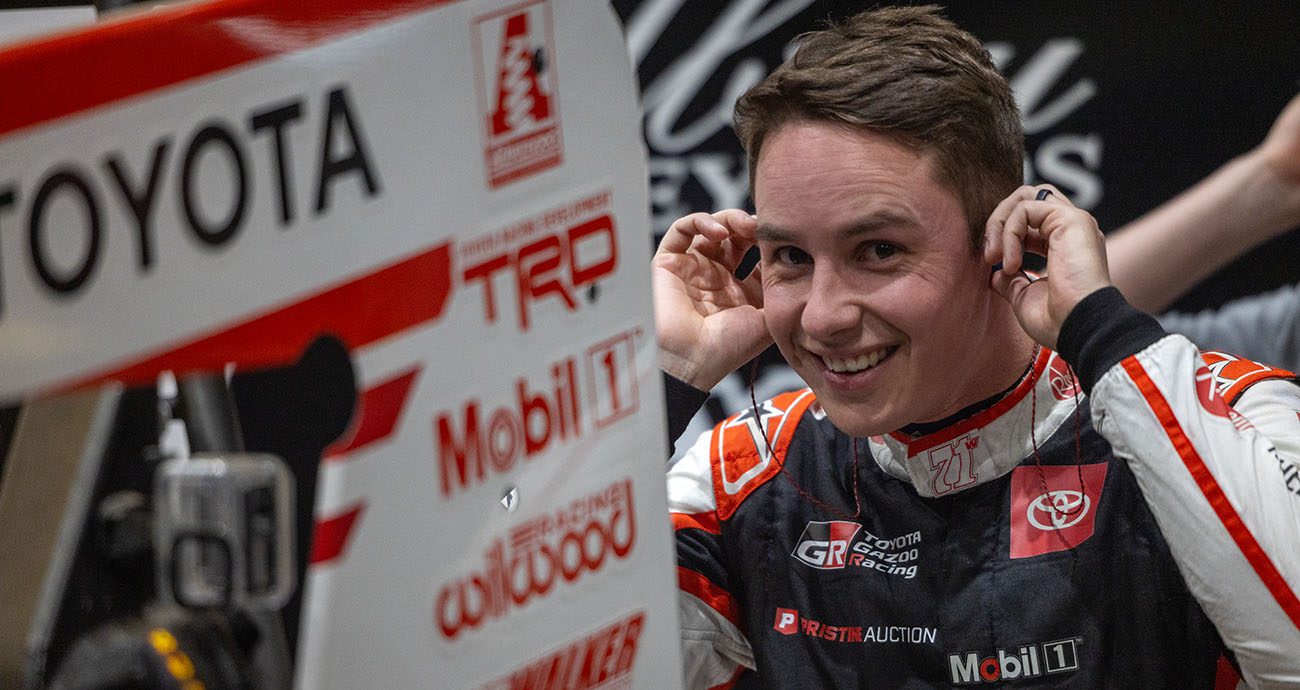 Christopher Bell can't stop smiling amid his return to the Chili Bowl