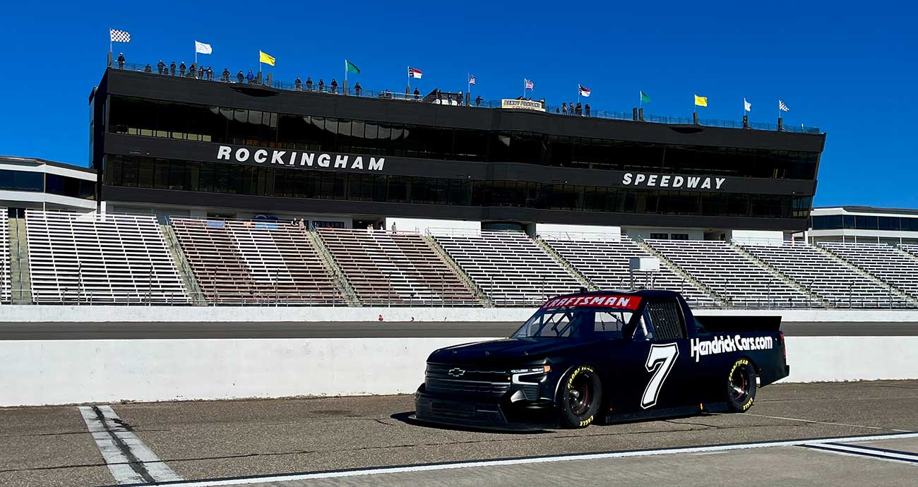 Rockingham roots reborn: Test days offer early glimpse | NASCAR