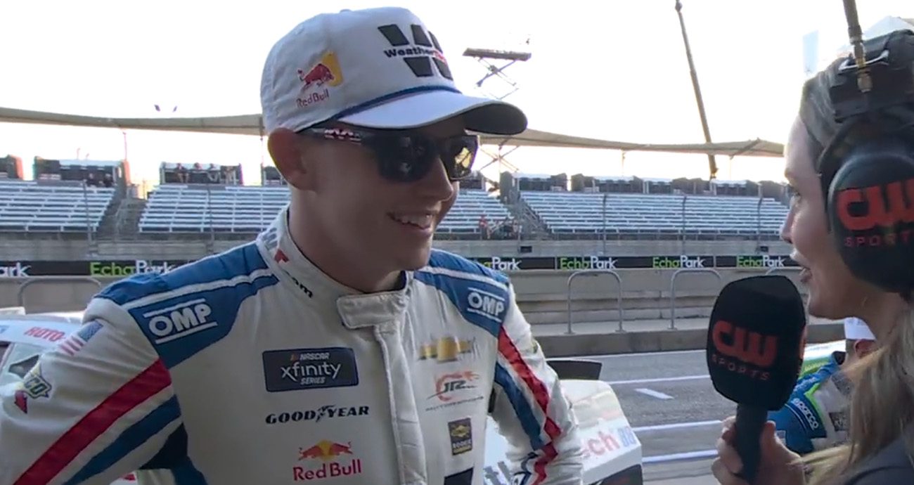 Zilisch doesn't feel a target on his back after Xfinity pole - NASCAR