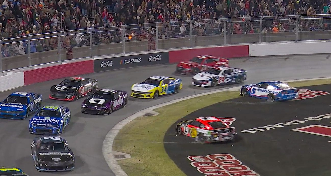 Ryan Preece's No. 41 flips in wreck during closing laps at Daytona | NASCAR