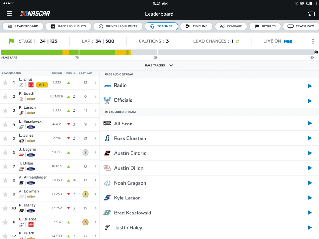 NASCAR Live - Ways To Follow | NASCAR.com