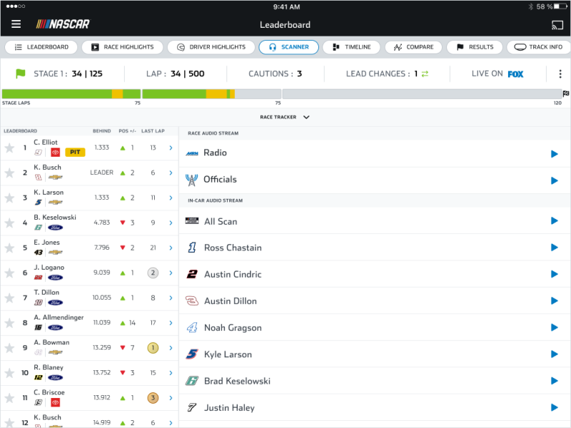 NASCAR Live - Ways To Follow | NASCAR.com