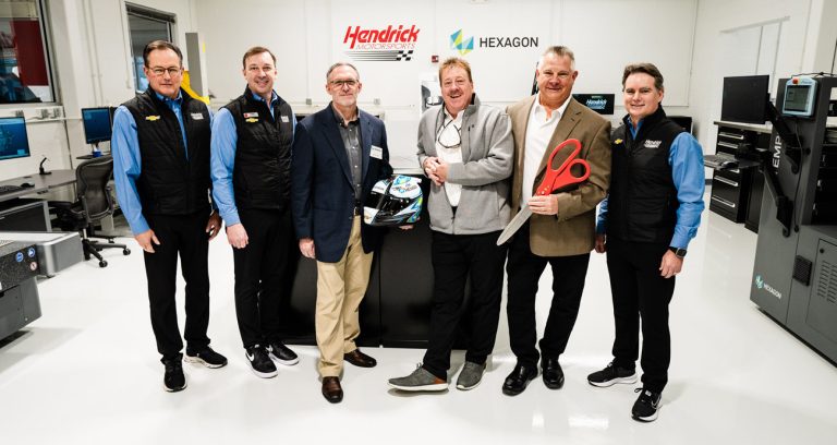Hendrick Motorsports unveils Hexagon Metrology Lab - NASCAR