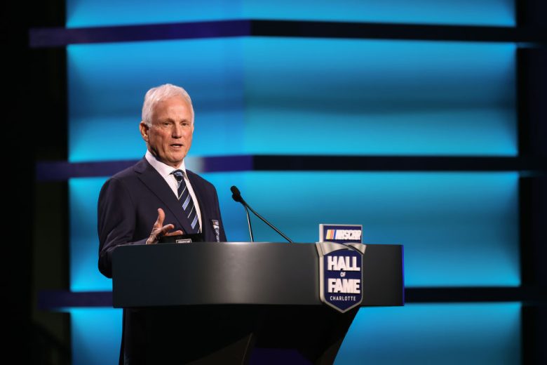 NASCAR Hall of Fame photos: Blue jacket ceremony