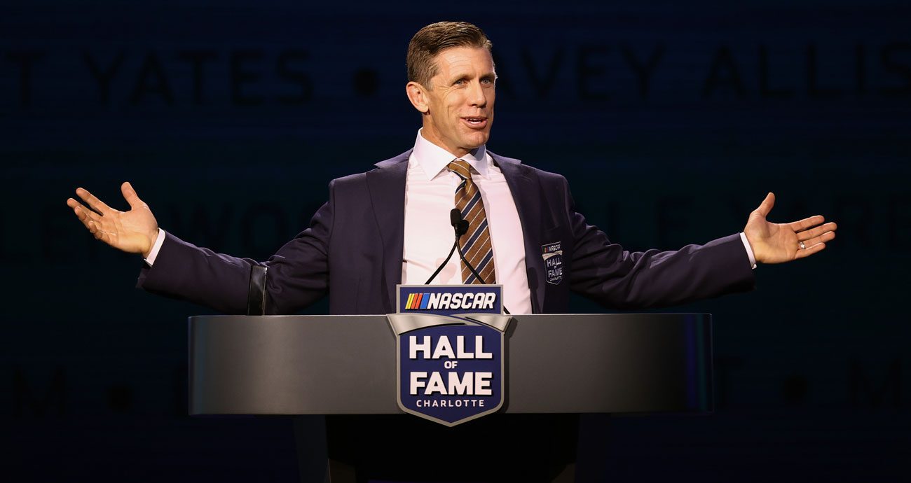 Carl Edwards' full Hall of Fame induction speech | NASCAR