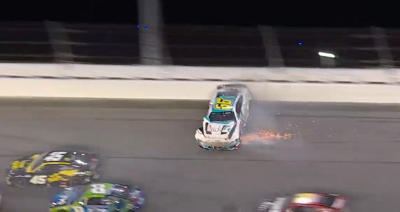 Chandler Smith's Daytona 500 bid ends with big hit - Official Site Of ...